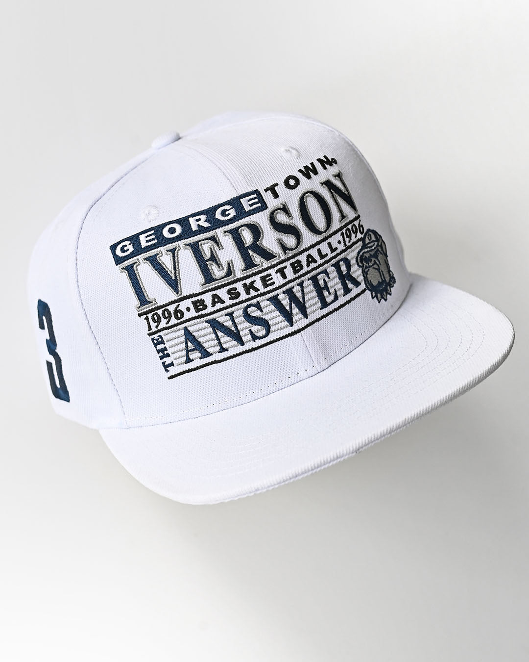 GU - Iverson 1996 White Snapback Hat