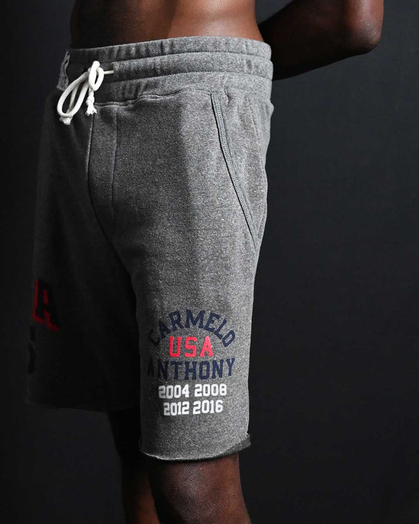 Melo Anthony Games USA Grey Shorts - Roots of Fight