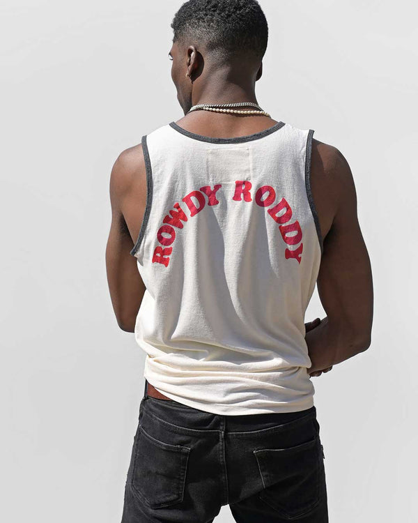 Rowdy Roddy Legend Killer White Tank - Roots of Fight