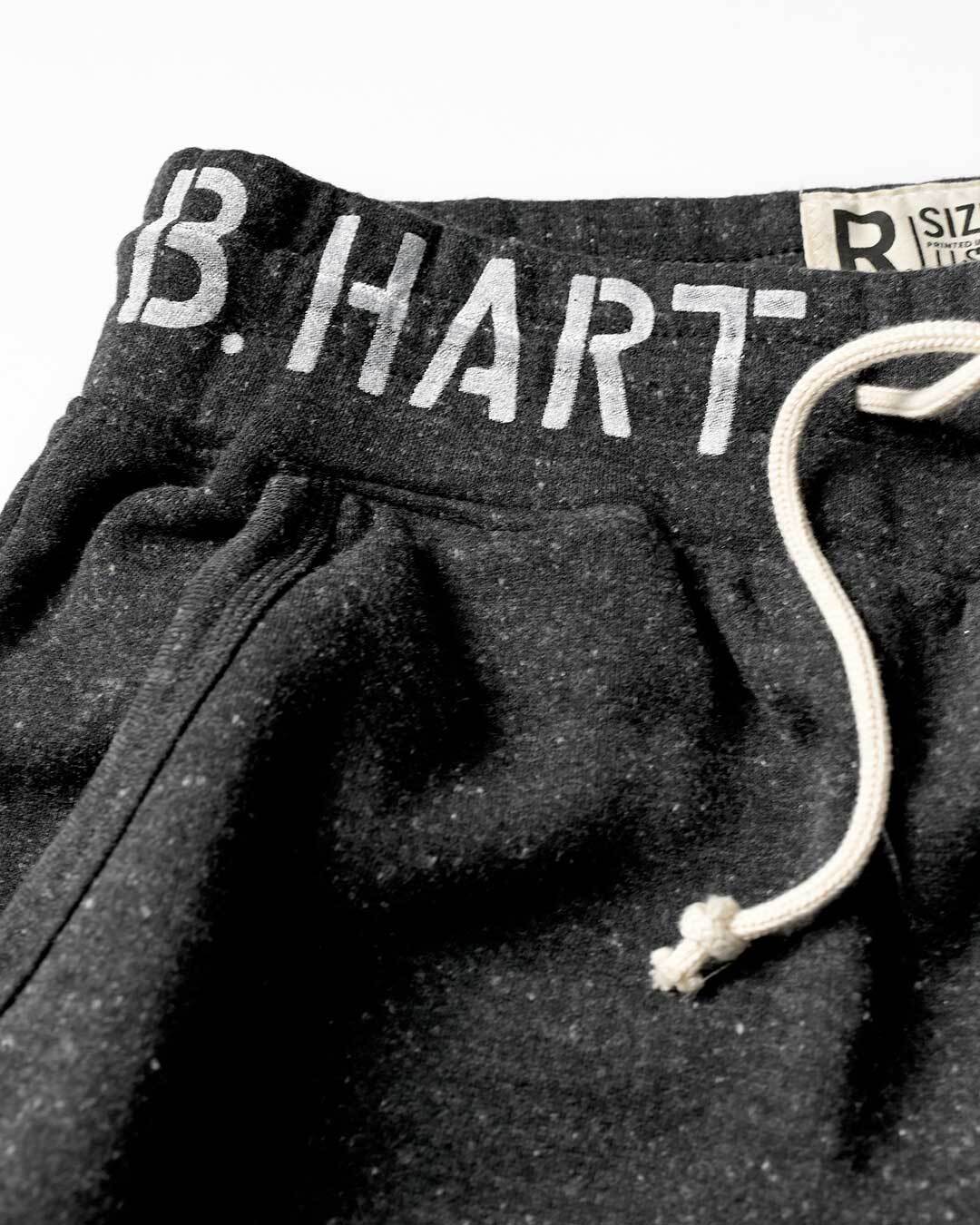 Bret Hart Hitman Black Shorts