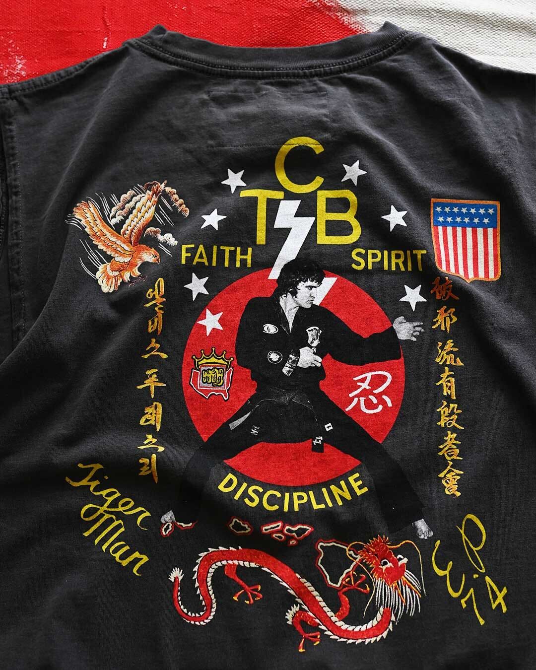 Elvis TCB Black Muscle Tee - Roots of Fight