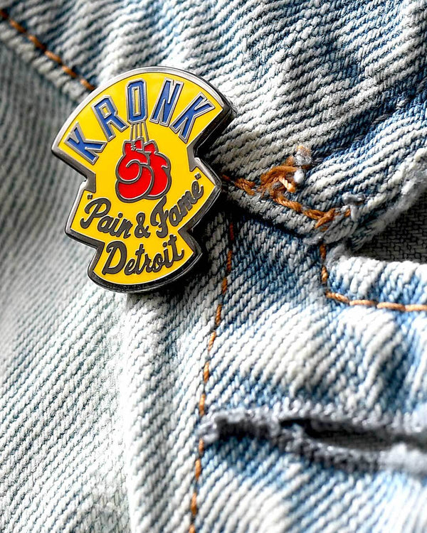 Kronk Pain & Fame Pin - Roots of Fight