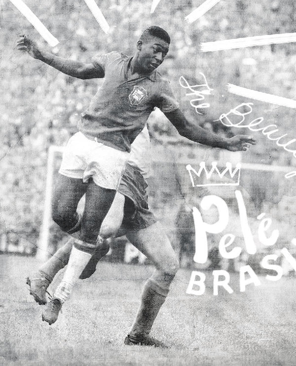 Pelé 1958 Photo Tee - Roots of Fight